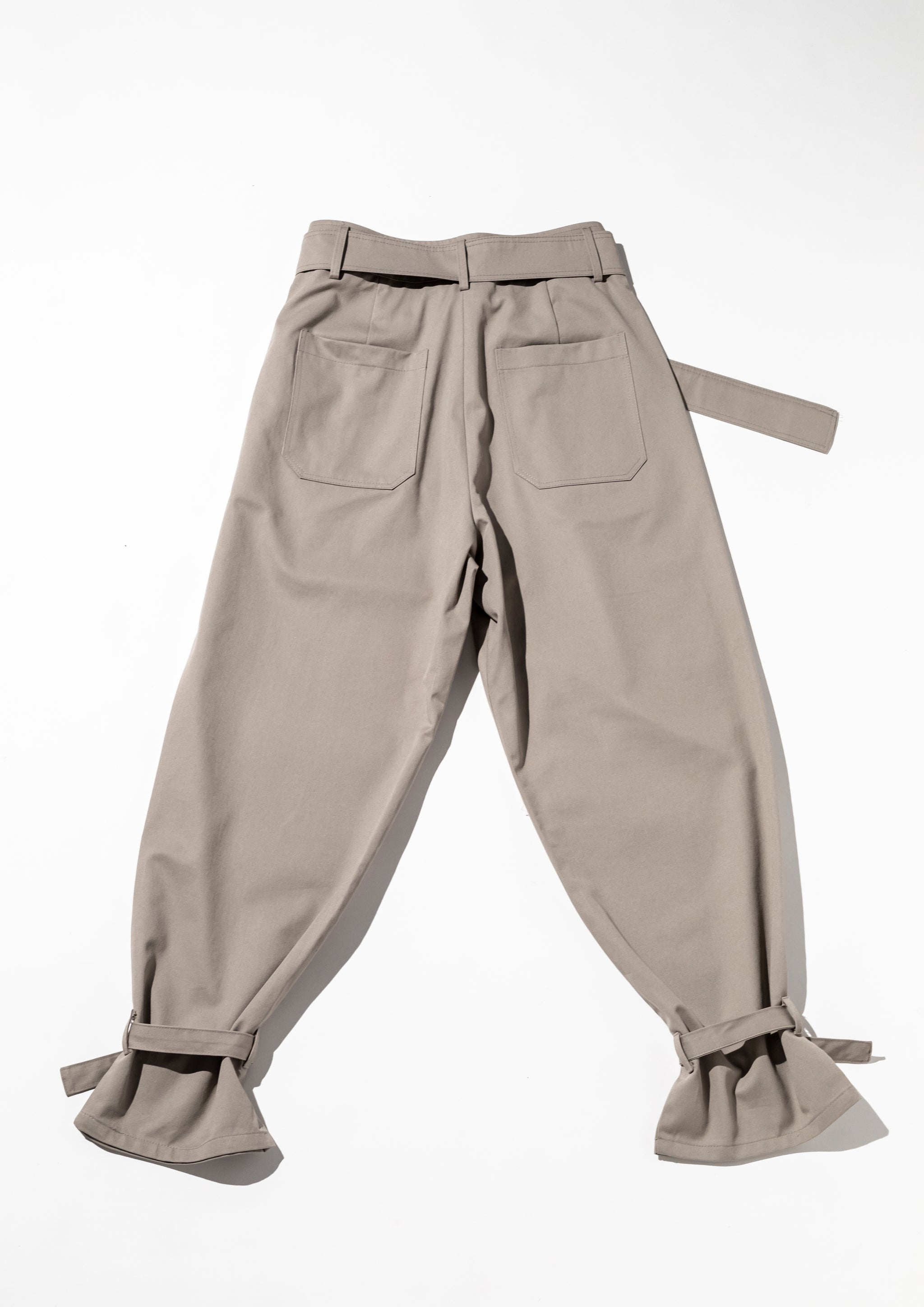 Grey Strappy Trousers – toat