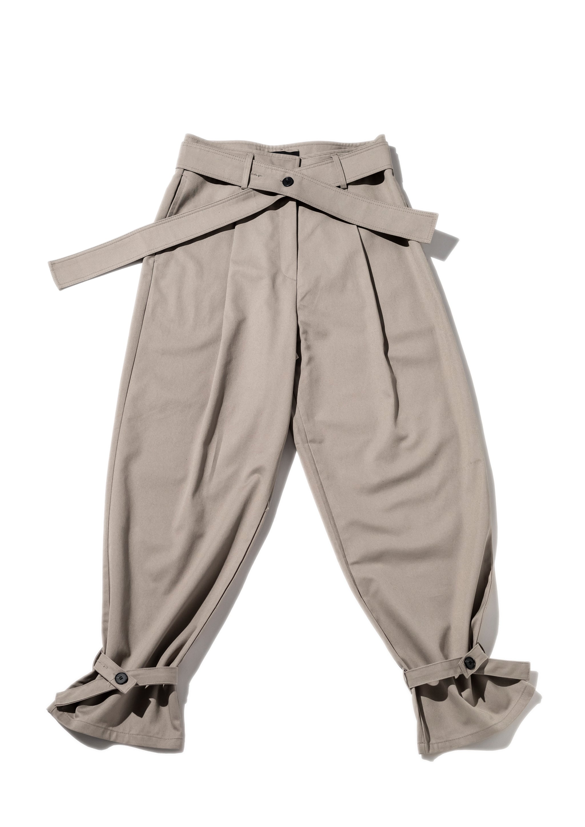 Grey Strappy Trousers – toat
