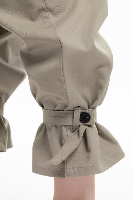 Grey Strappy Trousers – toat